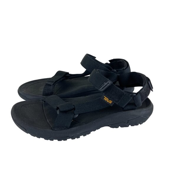 Teva | Shoes | Teva Mens Sz 8 Hurricane Sandal Black Adjustable Hiking ...